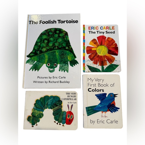 Eric Carle | Toys | Bundle Of 4 Books By Eric Carlevery Hungry ...